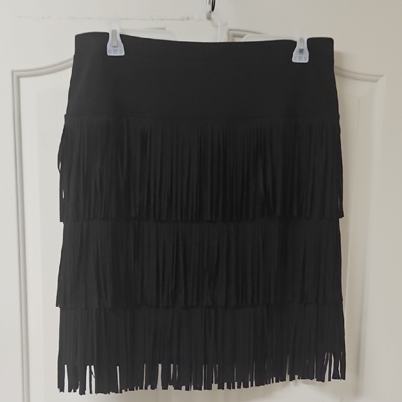 Chico's | Skirts | Nwt Chicos Fringe Skirt | Poshmark